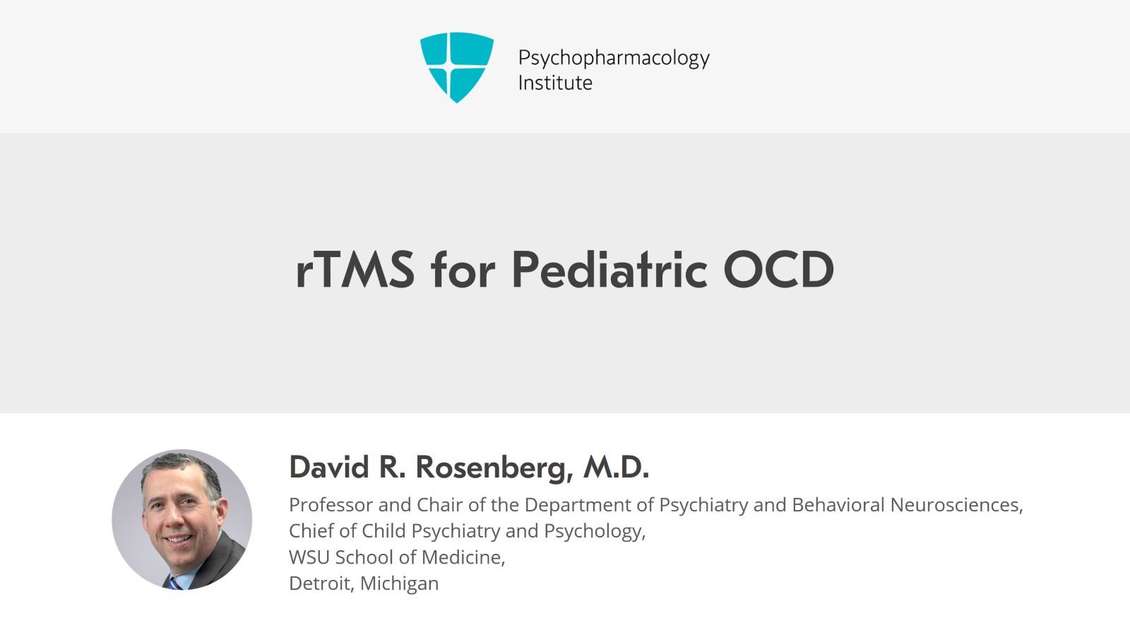 Psychopharmacology Institute